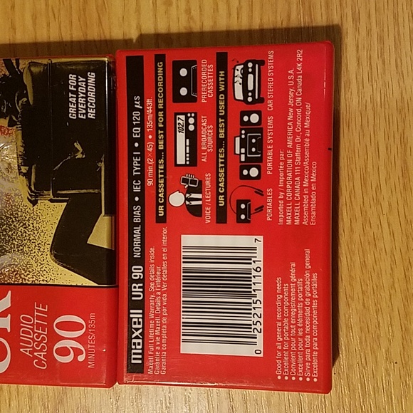 maxell | Media | Two Maxwell 9 Minute Audio Cassette Tapes | Poshmark